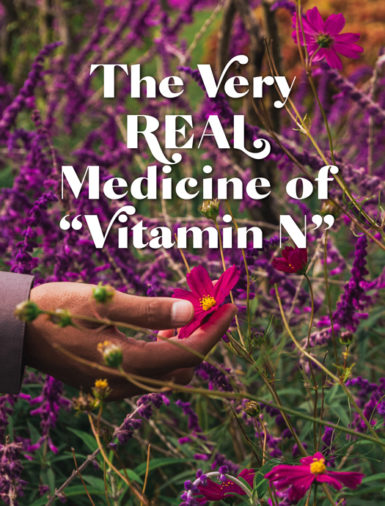 The very REAL Medicine of Vitamin “N” - Transformation Coaching Magazine